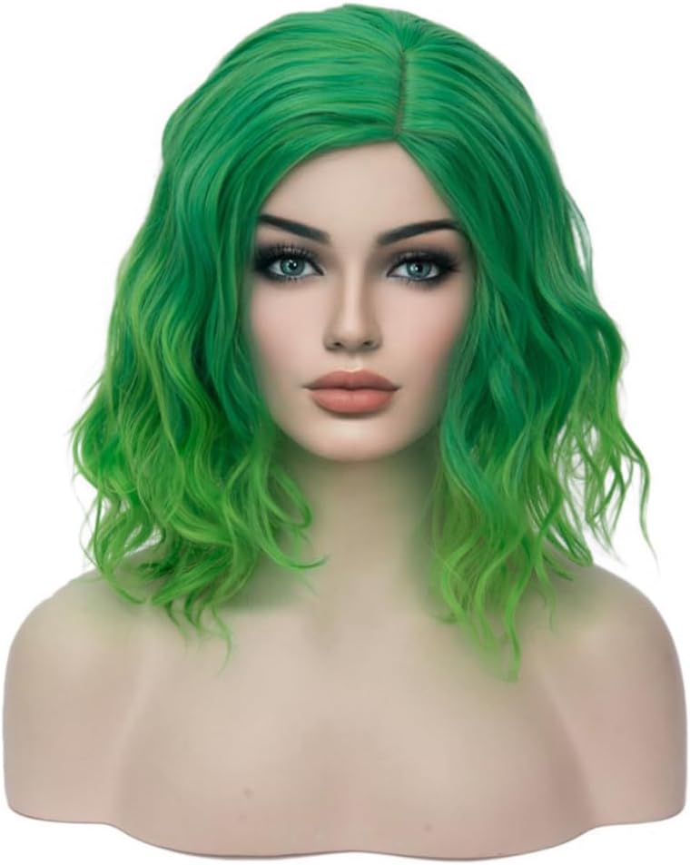 Amazon.com: BERON Rainbow Wig Long Wavy Wig Rainbow Wig for Women Girls ...
