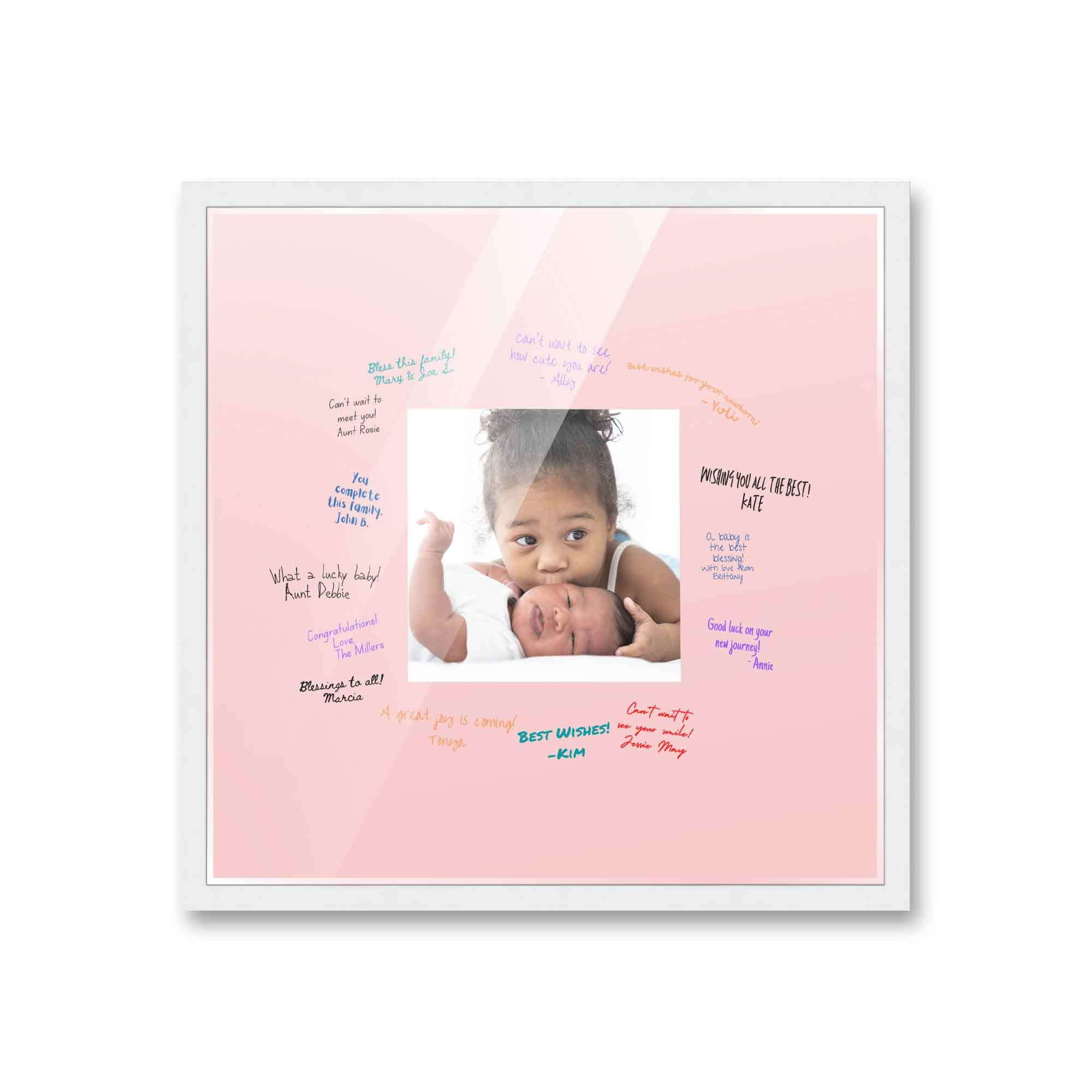 Amazon.com - 20x20 Square White Autograph & Signature Picture Frame ...