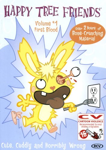 Amazon.com: Happy Tree Friends: Volume 1: First Blood : Peter Herrmann ...