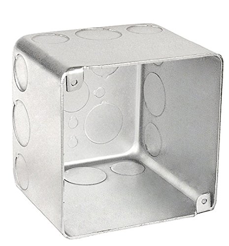 Chicago Plenum 3-1/2 Inch Deep 4 Inch Square Junction Box-2 per case ...
