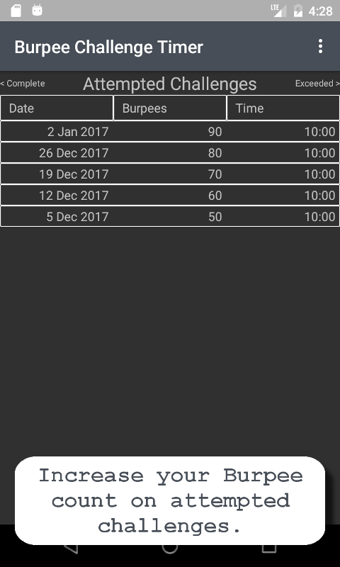 Burpee Challenge Timer:Amazon.com:Appstore for Android