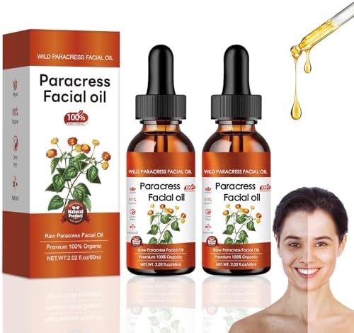 Amazon.com: 100% Pure Organic Paracress Facial Oil - Anti-Aging ...