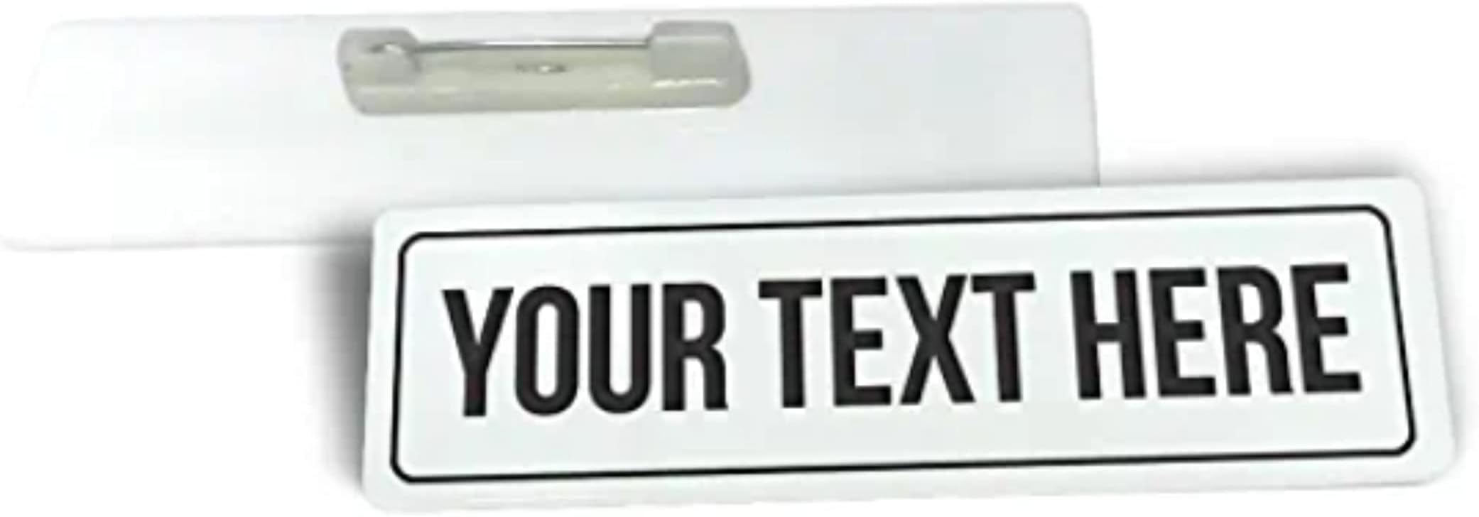 KlowAge 6 Pics Custom Engraved Name Tag Badges – Personalized ...