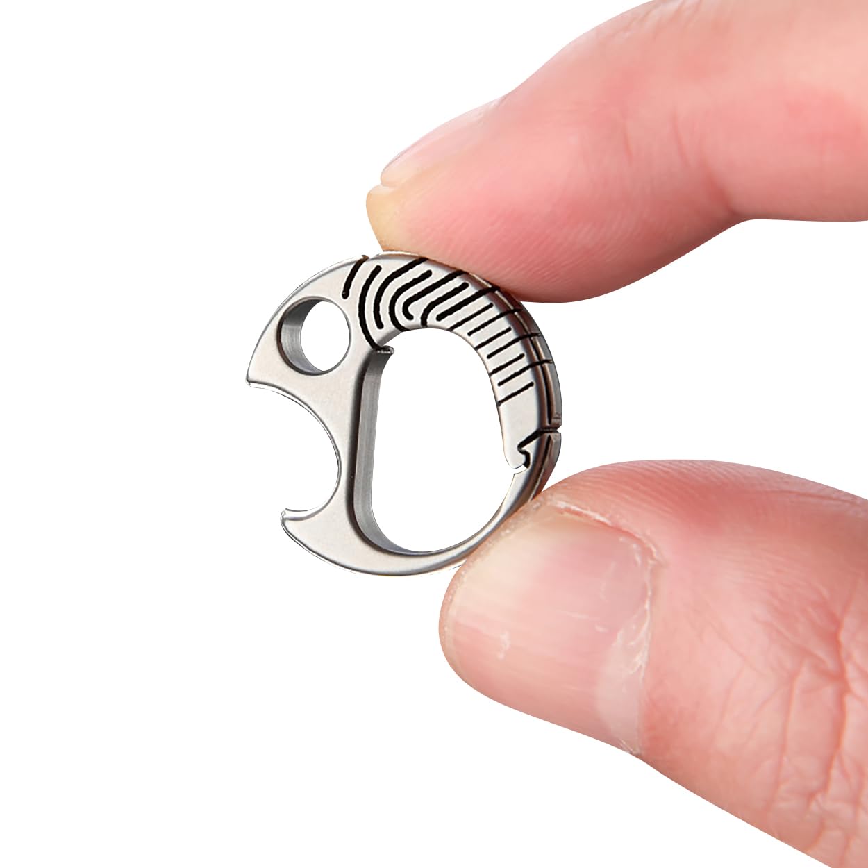 Amazon.com: NBGDY Super Mini Titanium Bottle Opener Keychain ...