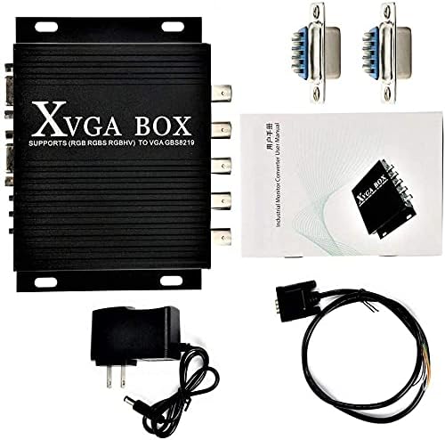 Amazon.com: Industrial Monitor Converter XVGA Box CGA EGA RGB RGB RGBHV ...