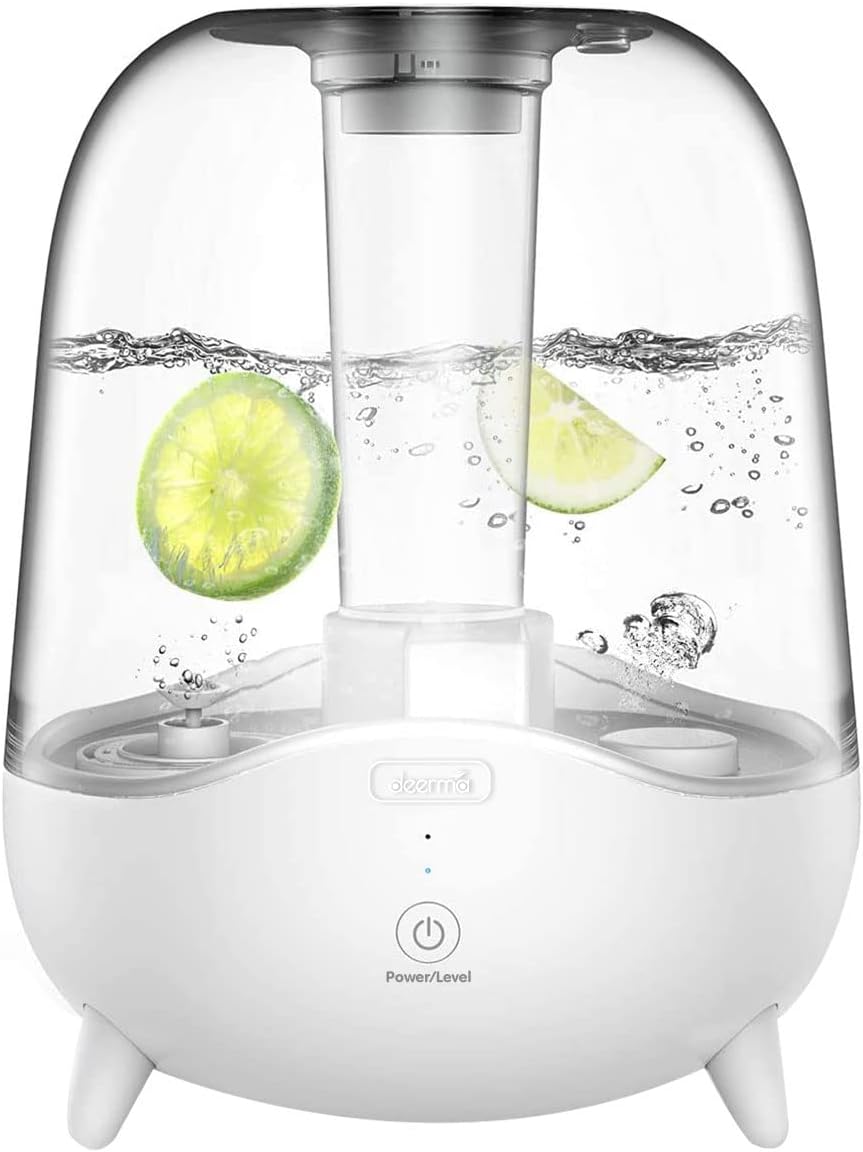 Amazon.com: DEERMA 5L Crystal Clear Ultrasonic Cool Mist Humidifier for ...