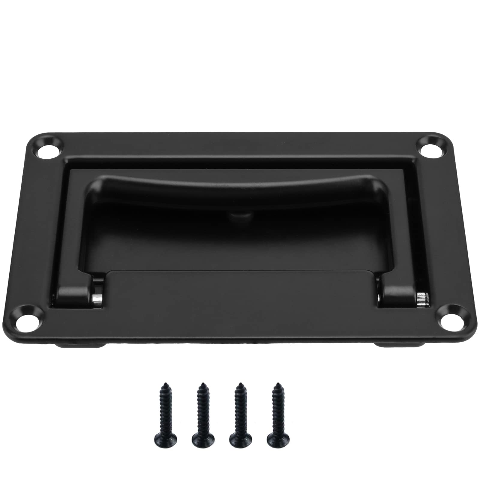 Recessed Pull Handles, Zinc Alloy Recessed Door Handle, Black Flush ...