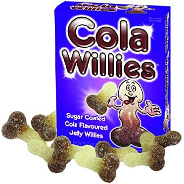 Spencer & Fleetwood Jelly Cola Willies 120 g : Amazon.fr: Epicerie