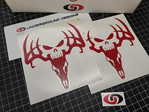 Amazon.com - Deer Skull Decals Predator Hunting Stickers Game Hunter ...