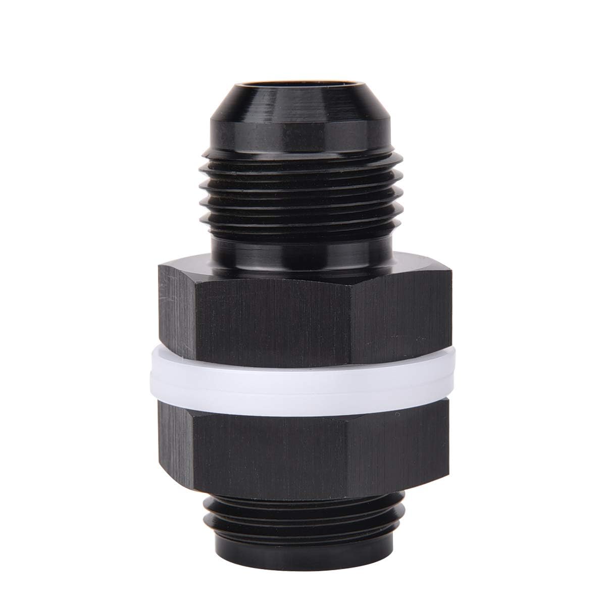 Amazon.com: EVIL ENERGY Male 12AN Bulkhead Fuel Cell Fitting Adapter ...