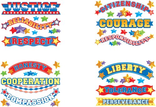 Amazon.com: Patriotic Words Bulletin Board Set: 9780742416291: Carson ...