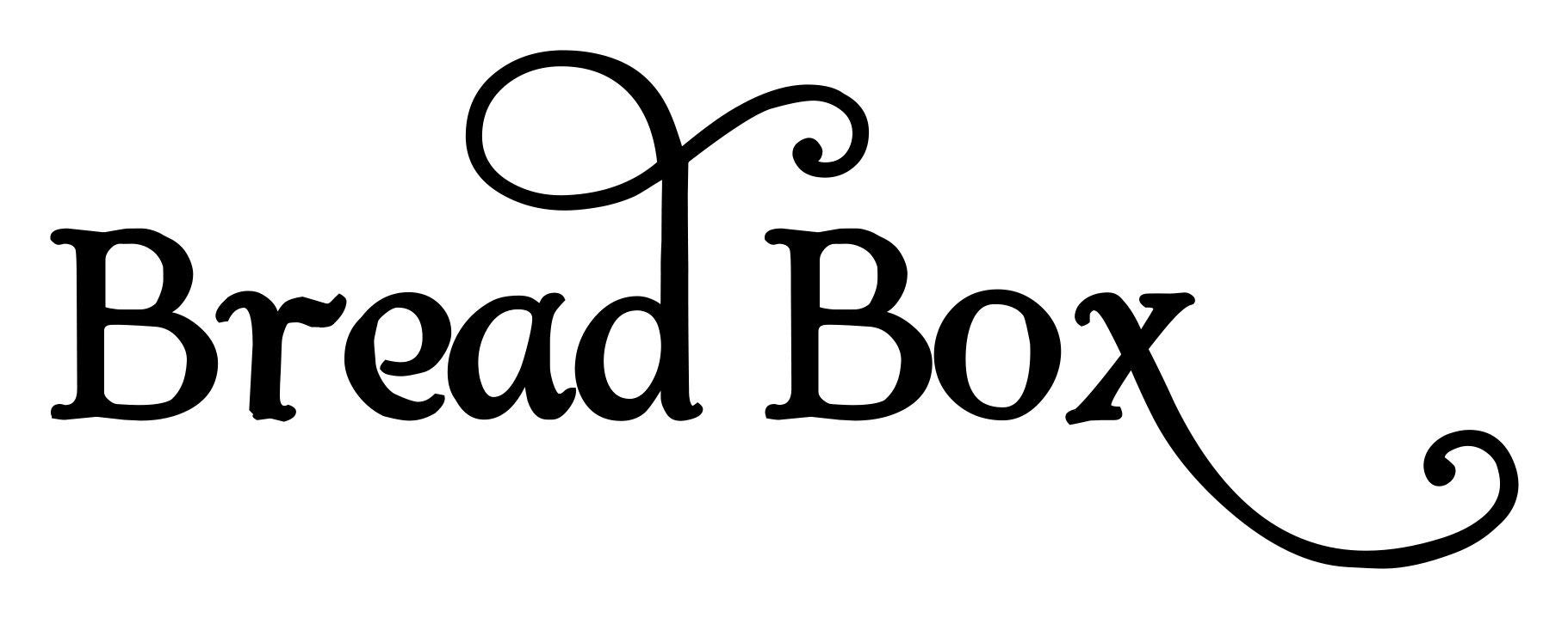 Bread Box Vinyl Sticker - Kitchen Breadbox Label - Die Cut Decal ...