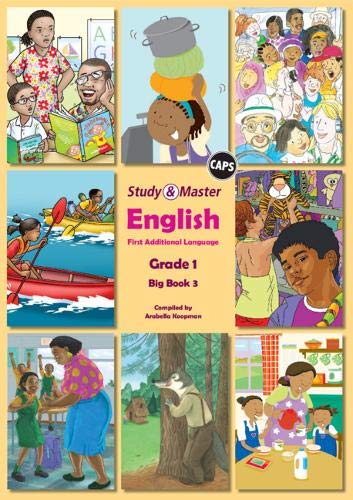 Study & Master English FAL Big Book 3 Grade 1 (CAPS English): Amazon.co ...