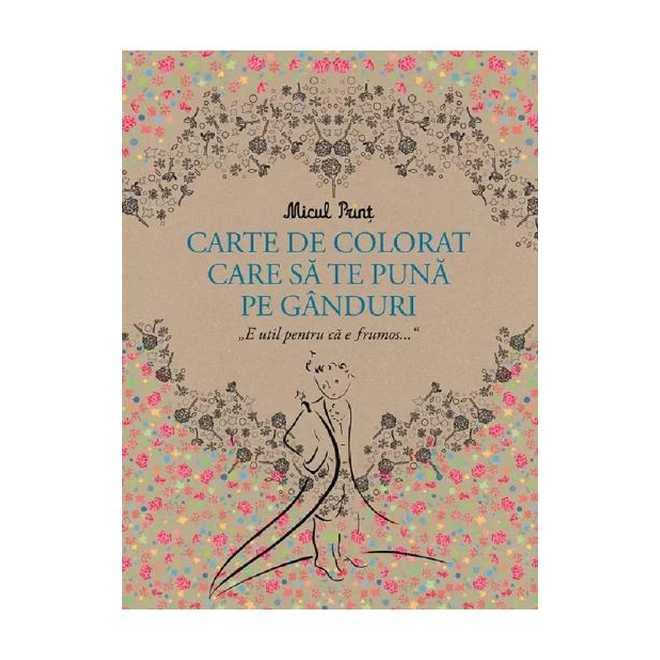 Buy Colorat: Micul Print. Carte De Colorat Care Sa Te Puna Pe Ganduri ...