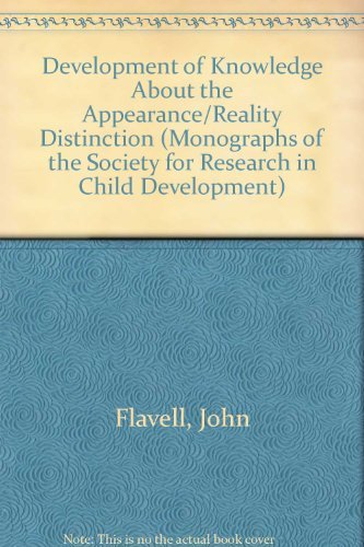 Amazon.com: Development of Knowledge about the Appearance-Reality ...