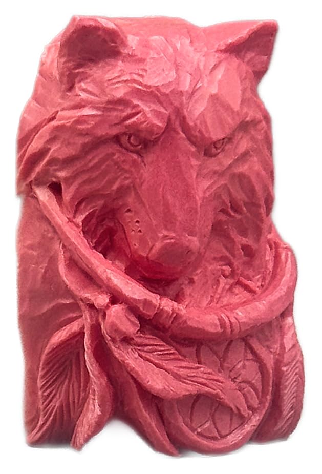 Amazon.com: Wolf Silicone Mold SOAP Wax Plaster Resin Clay
