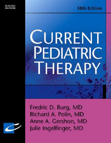 Buy Current Pediatric Therapy (Current Therapy) Book Online at Low ...
