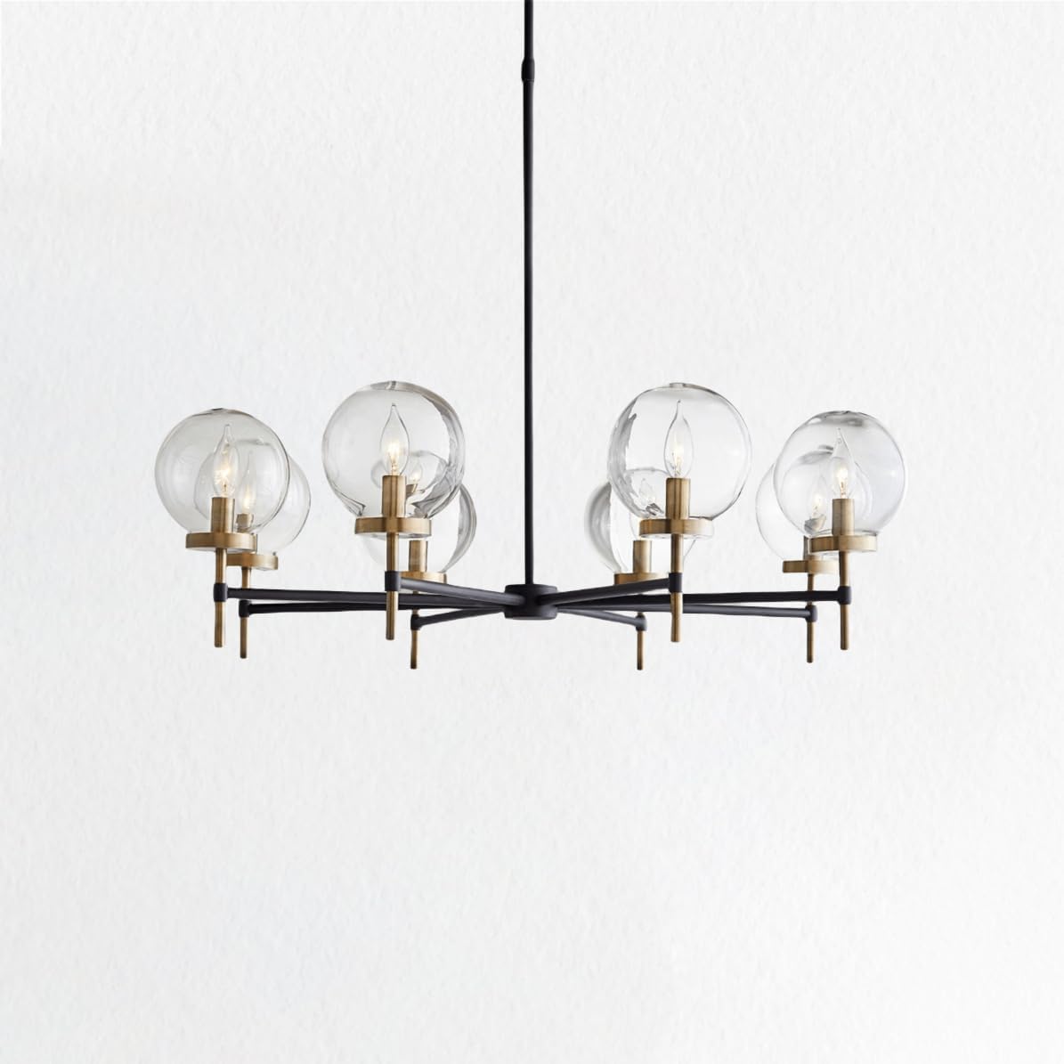 Generic Glass Globe Round Chandelier, Camryn Glass Globe Round ...