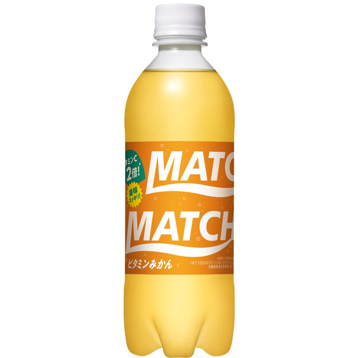 Amazon | 大塚食品 Match(マッチ) ビタミンみかん 500ml×24本 | Match(マッチ) | 炭酸飲料 通販