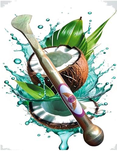 Jayam Traditional Strong Iron Rods Coconut Slicer | Breaker | Opener ...