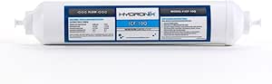 Hydronix ICF-10Q - Poste de ósmosis inversa en línea, filtro de agua GAC de coco para nevera y ...