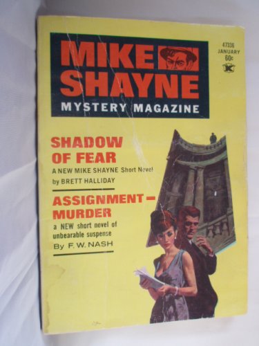 Mike Shayne Mystery Magazine Jan 1972 (Shadow of Fear, Assignment ...
