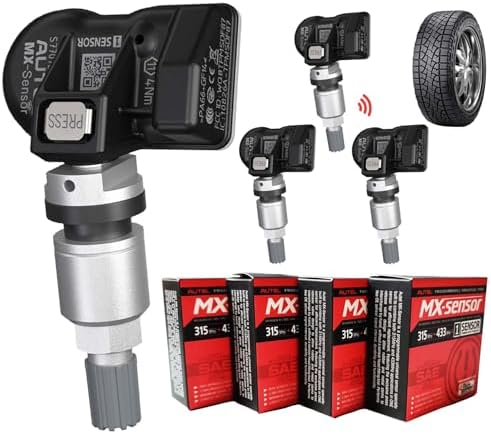 Amazon.com: Autel TPMS Sensors Set of 4, MX Sensor, MaxiTPMS Tire ...