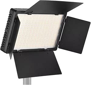 Painel Iluminador PRO LED 600 Bicolor 45W com Holder e Fonte Bivolt ...