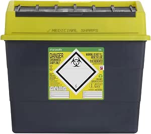 SHARP SAFE SHARPS BIN 30LTR : Amazon.co.uk: Health & Personal Care