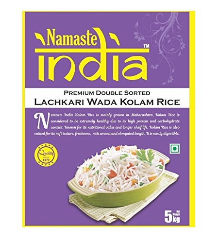 Namaste India Kolam Rice, 5kg : Amazon.in: Grocery & Gourmet Foods