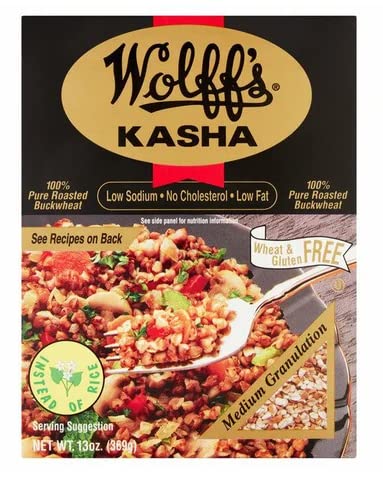 Amazon.com : Wolffs Kasha Medium (6x13OZ ) : Grocery & Gourmet Food