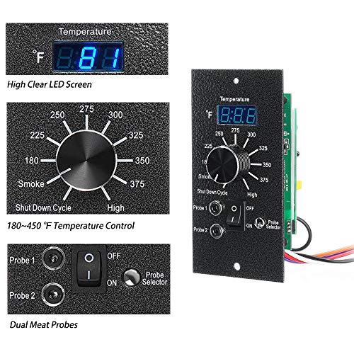 Snapklik.com : Digital Thermostat Kit For Traeger Control Panel Kit ...
