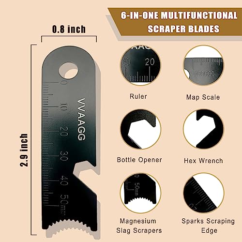 Snapklik.com : VVAAGG Flint And Steel Fire Starter Kit Survivor, 3/8 ...