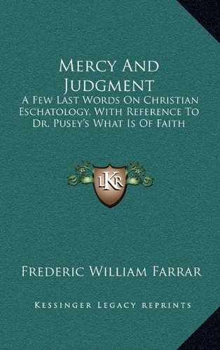 Mercy And Judgment : Amazon.it: Libri