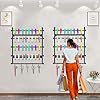 Amazon.com: AMSXNOO Wall Mounted Ribbon Rack, 5tier Multifunctional ...