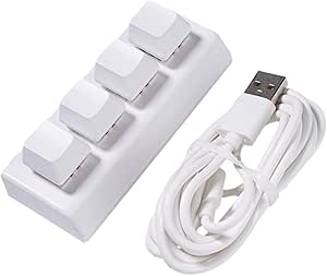 Allwin Mini 4 Key Macro Mechanical Keyboard RGB Game Keyboard Portable ...