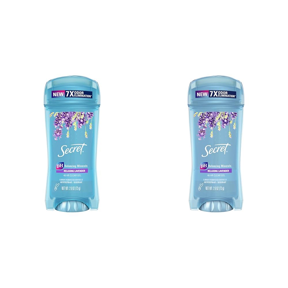 Amazon.com: Secret Fresh Clear Gel and Deodorant for Women, Clear Gel ...