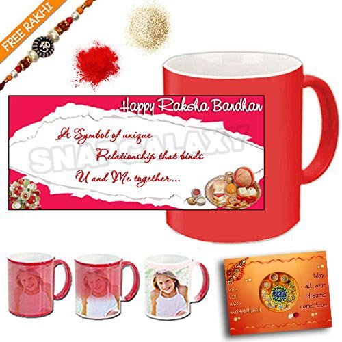 Buy Symbolic Raksha Bandhan Mug - Red Magic Mug 22269rk Online at Low ...