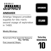 Jeopardy! 2001 Calendar : Amazon.in