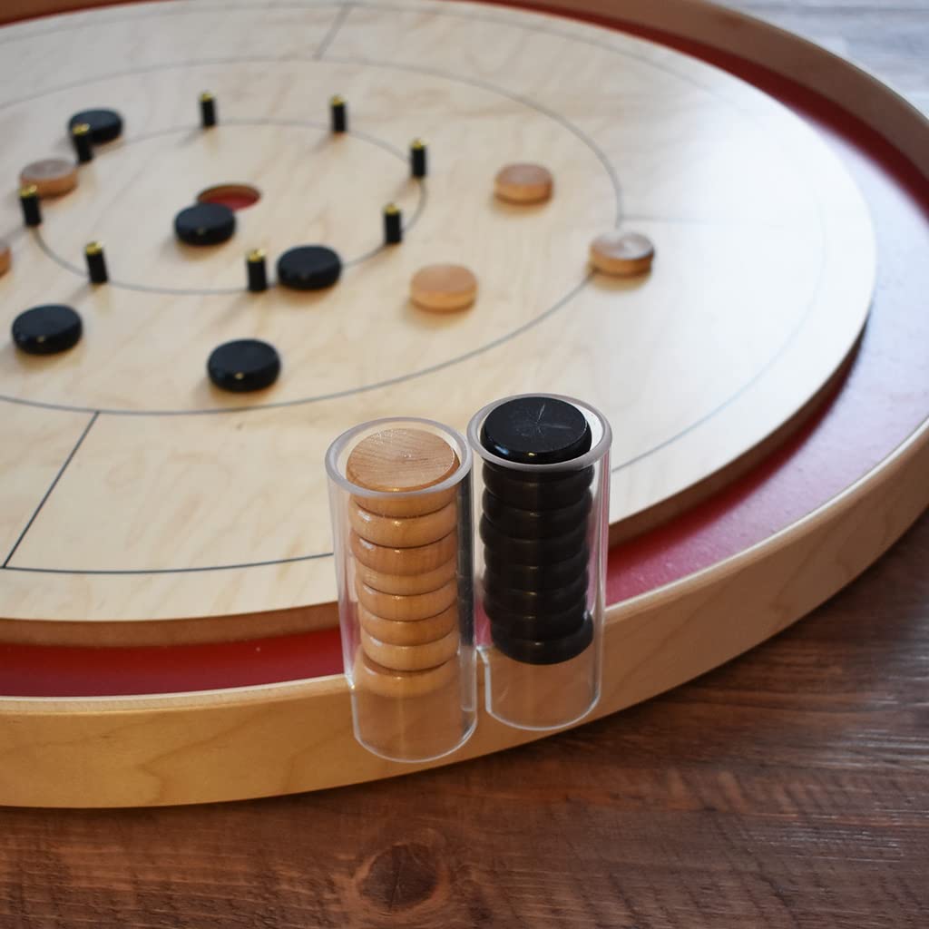 Amazon.com: Set of 2 Crokinole 20s Holder : Toys & Games