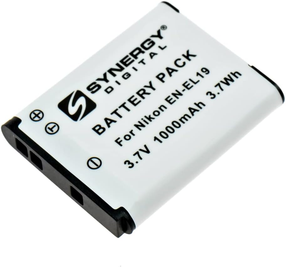 Amazon.com : Synergy Digital Camera Battery, Compatible with Nikon ...