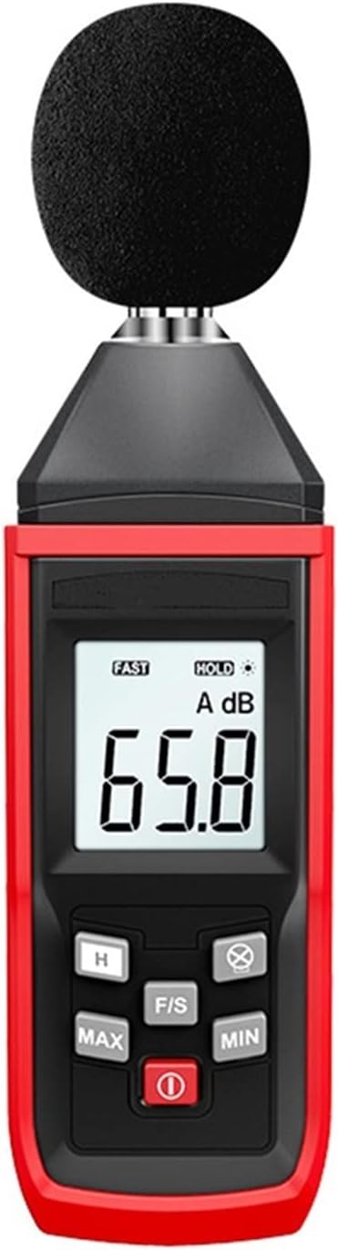 MACIMO Audio Sound Level Meter LCD Noise Measuring Instrument Decibel ...