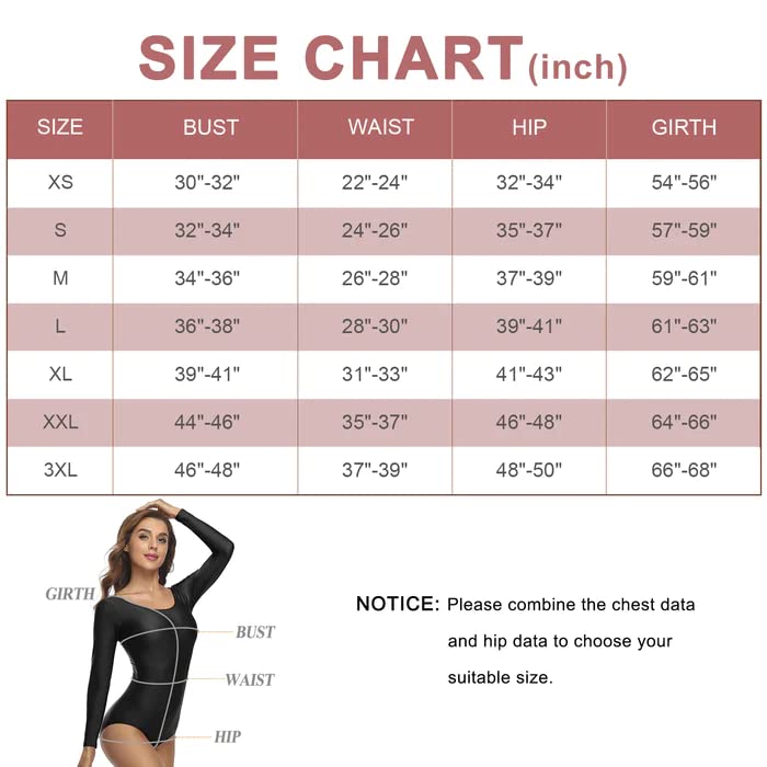 Snapklik.com : Speerise Womens Classic Long Sleeve Leotard