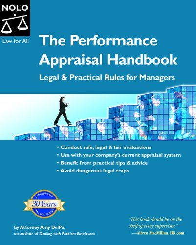 The Performance Appraisal Handbook : Legal & Practical Rules for ...