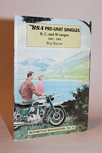 BSA Pre-unit Singles B, C & M Ranges: 9781855790087: Books - Amazon.ca