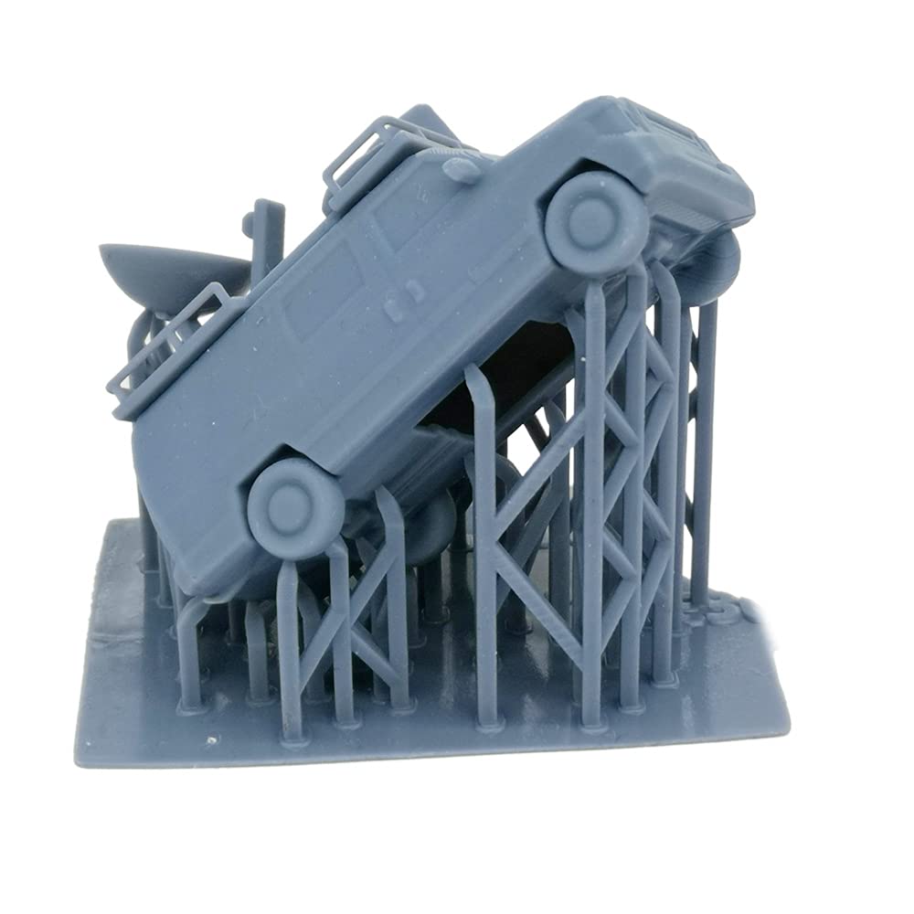 News Van Model Outland Models HO Scale News Broadcast Van With Figures ...