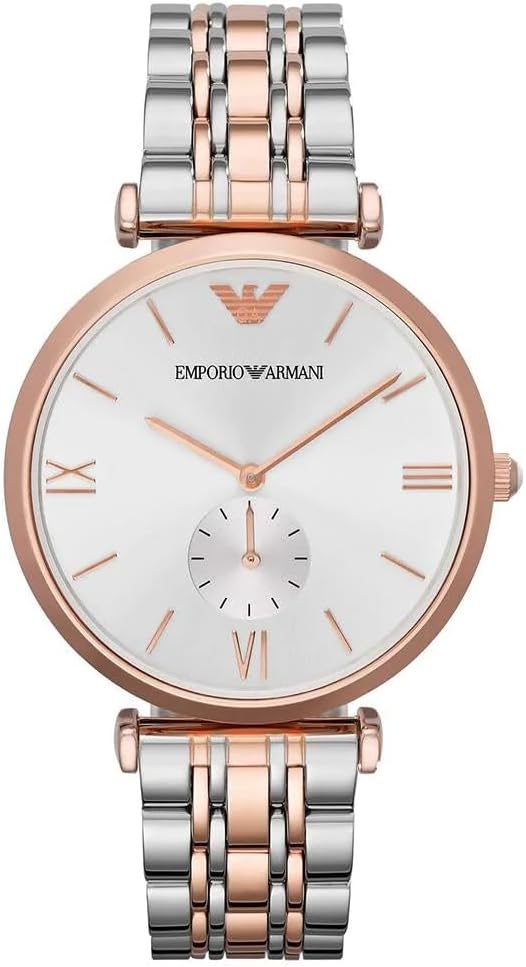 Emporio Armani Uhr für Damen , Zweizeiger Uhrwerk, 32mm na ...