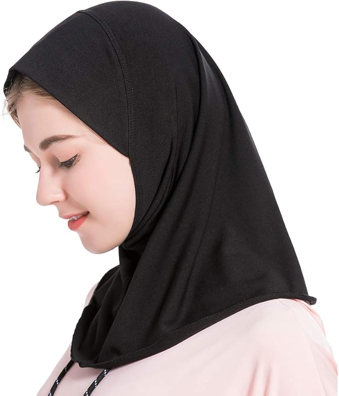 Women Muslim Full Cover Hijab Caps Islamic Hat Headscarf Islamic Scarf ...