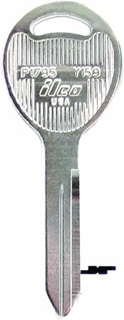 KABA ILCO Y159-P1795 Master Key Blank For Chrysler/Plymouth/Dodge 1995 ...