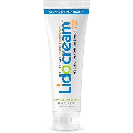Amazon.com: Curist 5% Lidocaine Cream Maximum Strength Topical Pain ...